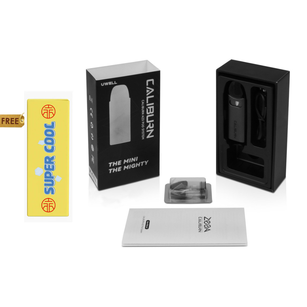 CALIBURN AZ3 KIT with 30ml Flavour Absolutely FREE! – Dekcrate
